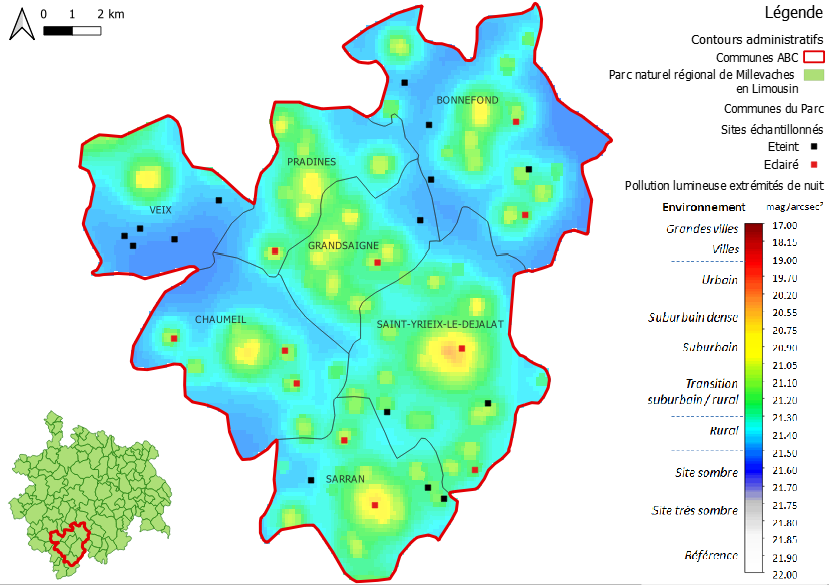 Pollution lumineuse et biodiversité nocturne